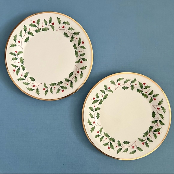 Lenox | Dining | Nwt Lenox Holiday Seasonal Bone China 24 Karat Gold ...